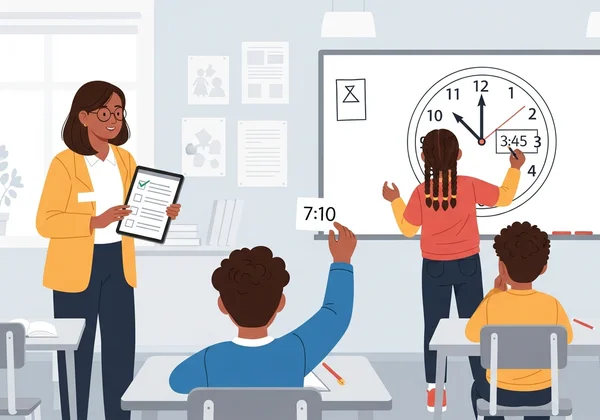 Analog Clock Lesson Plans: Standards-Based Teaching for Elementary ...